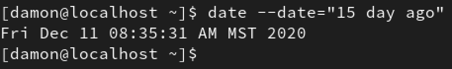 Formatting tricks for the Linux date command